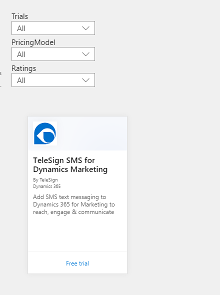 How do I install the TeleSign SMS App for Microsoft Dynamics if I ...