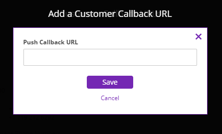 How do I set my callback url for Inbound SMS?
