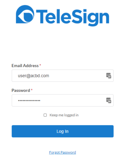 How do I sign in to Telesign's Portal?