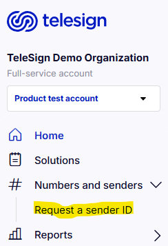 How do I register for a Sender ID?